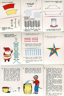 Math Quiz Card Set 40 Cards | eBay