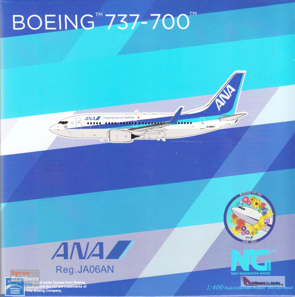 NG Models 1:400 All Nippon Airways - ANA Boeing 737-700/w NG Models 1:400 All Nippon Airways - ANA Boeing 737-700/w