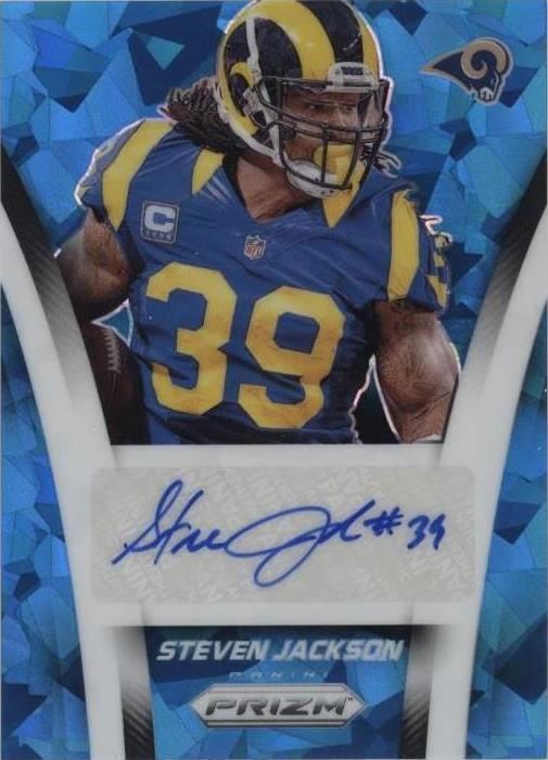 2024 Panini Prizm - Flashback Autographs Steven Jackson #FBA-SJN Blue ...