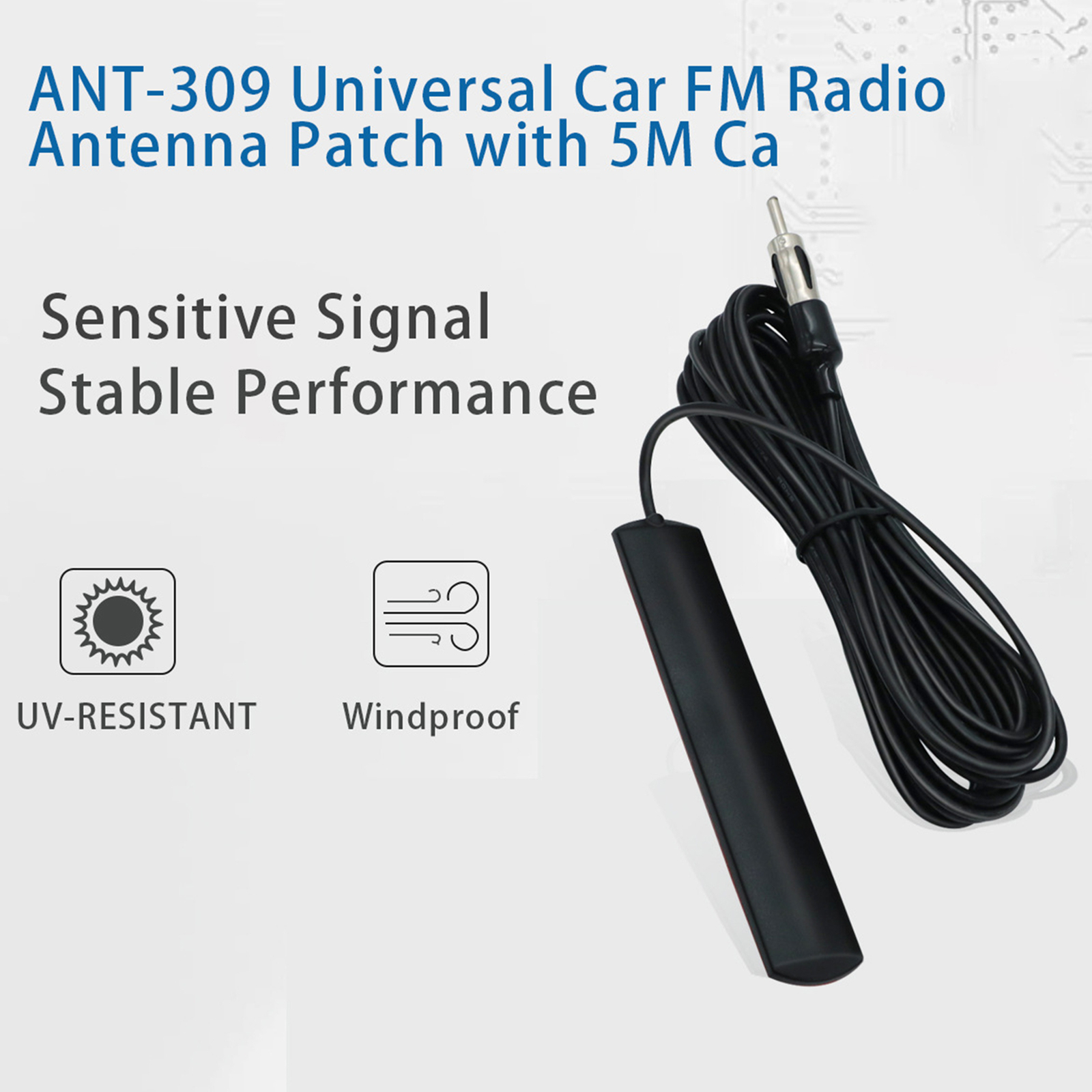 Ant-309 Digital Antenna Adhesive Bottom Signal-reception Fast ...