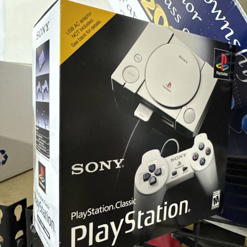 Brand New Sealed Sony PlayStation PS Classic Mini SCPH-1000R With 20 ...