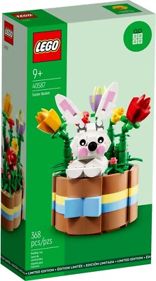 40587 EASTER BASKET bunny rabbit lego NEW legos set exclusive seasonal ...