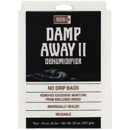 MDR 20 oz Damp Away II Reusable Moisture Absorber Dehumidifier - 2 Pack ...