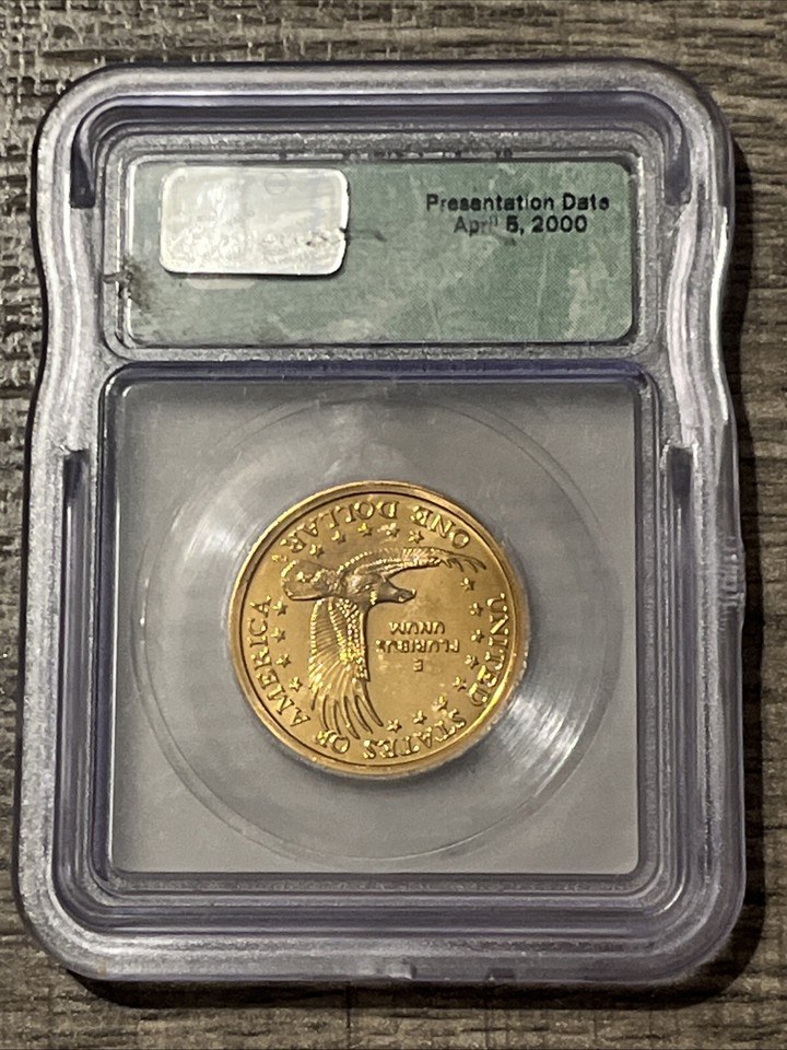2000 P Glenna Goodacre Presentation Sacagawea $1 ICG SP Coin # 3040 of ...