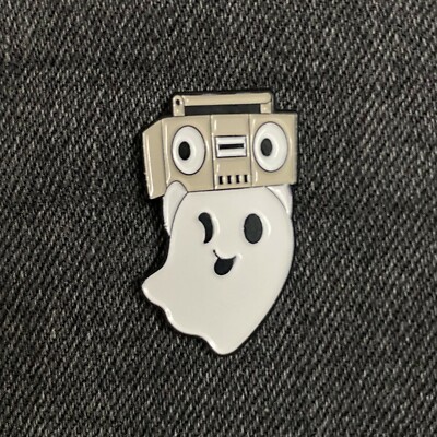 Ghost - Boombox - Enamel Pin | eBay