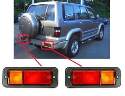 FOR ISUZU TROOPER OPEL VAUXHALL MONTEREY REAR BUMPER FOG TAIL LAMP ...