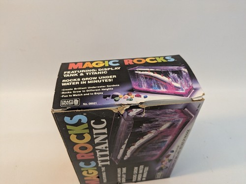 1987 Vintage Magic Rocks Featuring: The TITANIC New In Box #08921 | eBay