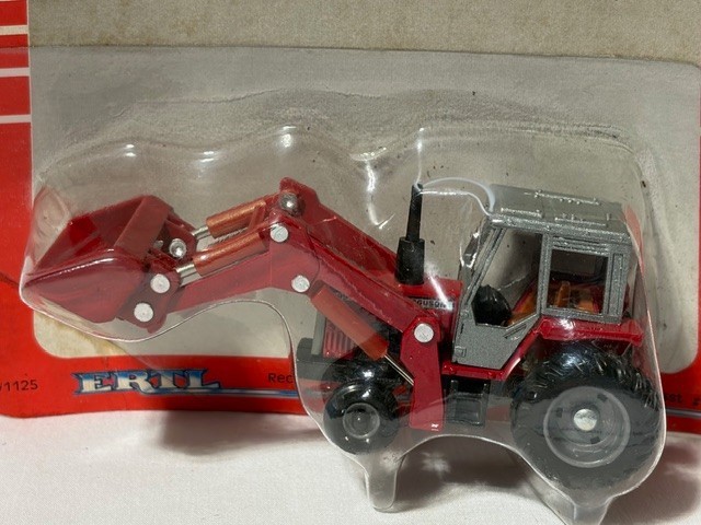Vintage ERTL Massey Ferguson 699 w/ Front End Loader, Red, 1/64, NIB | eBay