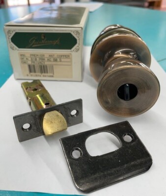 GAINSBOROUGH PREMIER ANTIQUE COPPER PRIVACY SET 810 PRM AC 60 S | eBay ...