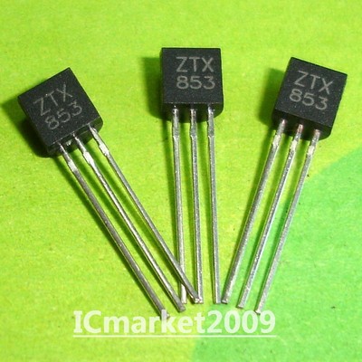 5 PCS ZTX853 TO-92 ZTX 853 NPN Medium Power High Current Transistor | eBay