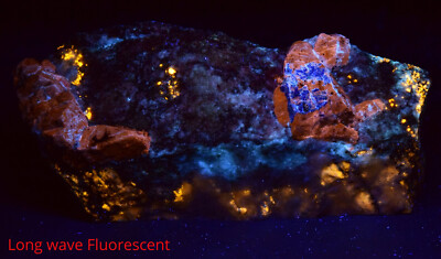 578 Gram Rare Fluorescent Afghanite Crystal With Wernerite Scapolite On ...