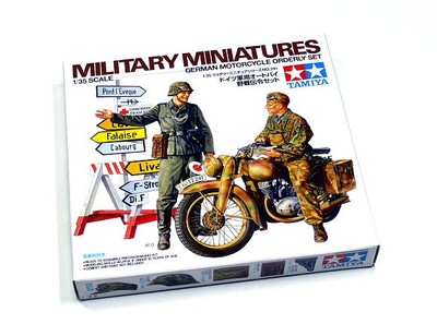 Tamiya Military Model 1/35 German Motorcycle Orderly Scale Hobby 35241 ...