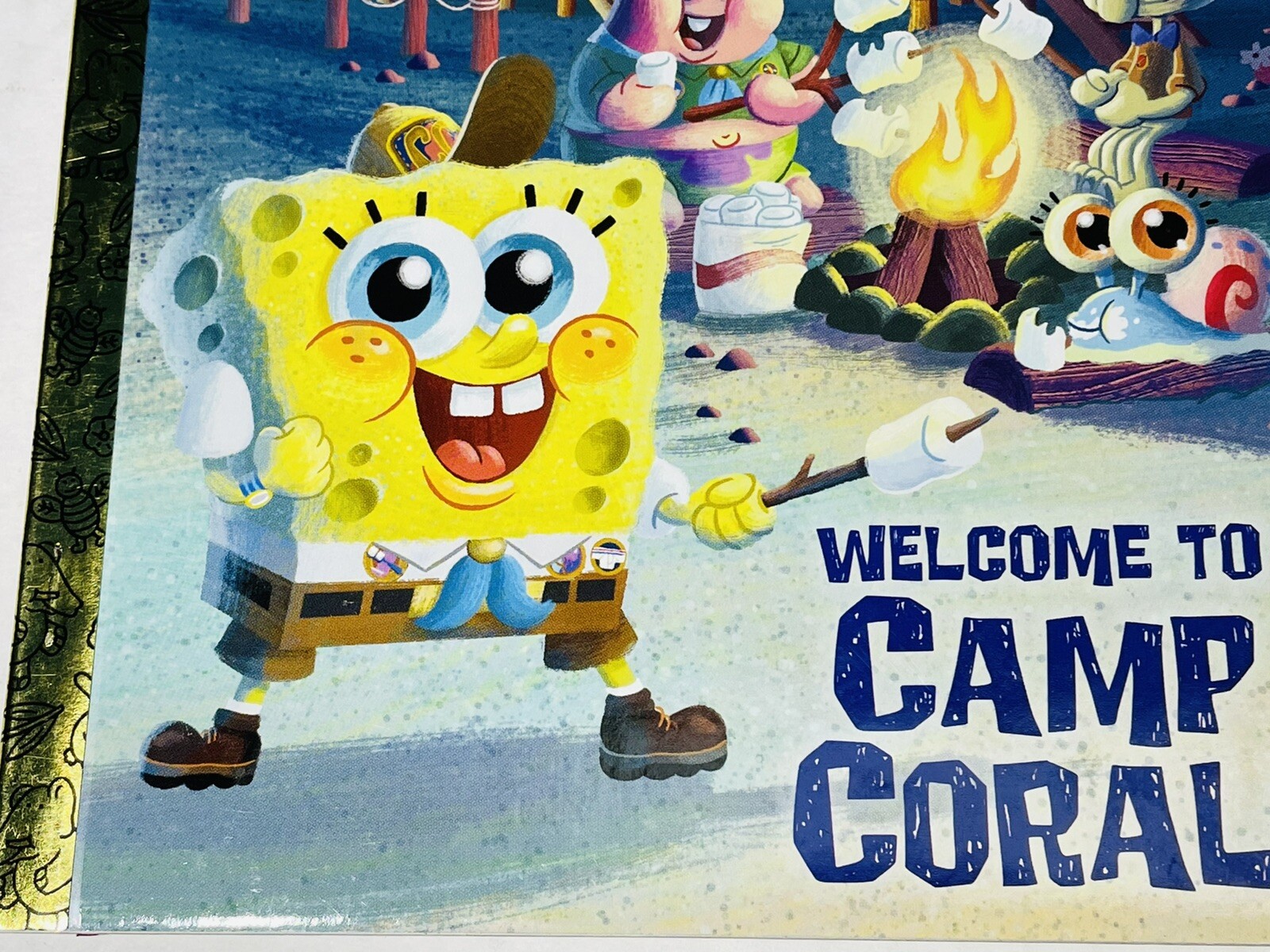 Little Golden Books Spongebob Movie Sponge on the Run Welcome to Camp ...