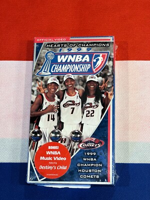 Hearts of Champions: 1999 WNBA Champion Houston Comets (VHS, 1999 ...