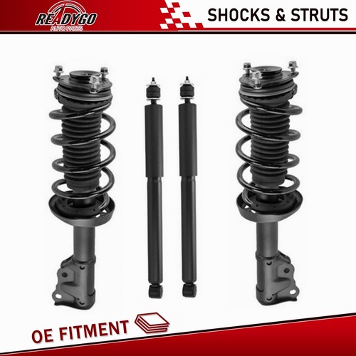 For 2006 - 2011 Honda Civic 1.8L Front Struts Spring & Rear Shocks ...
