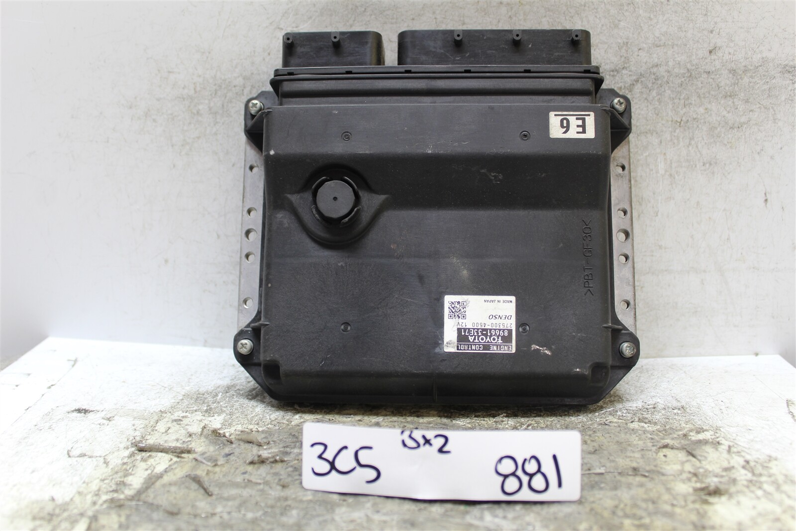 08-09 Lexus ES300 Engine Control Module ECU Computer 8966133E71 OEM 881 ...