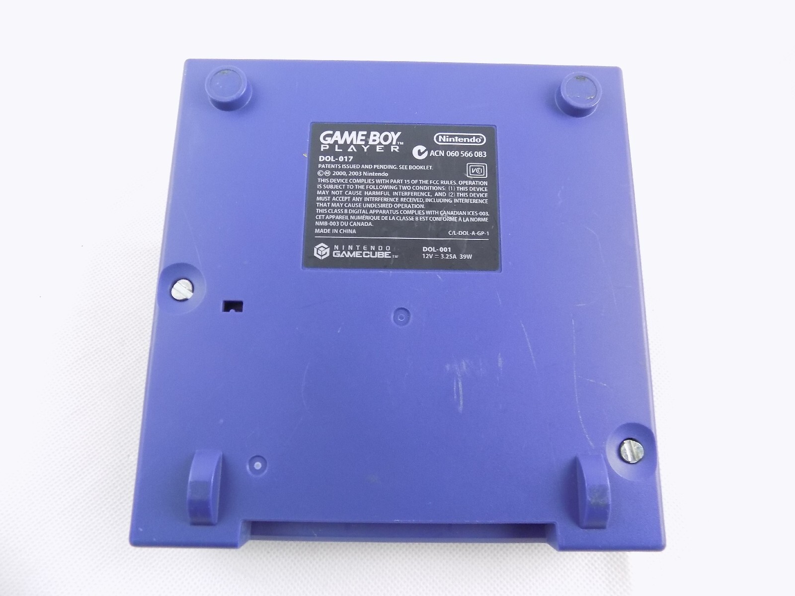 Genuine Nintendo GameCube Game Boy Player Indigo Gameboy Player | eBay