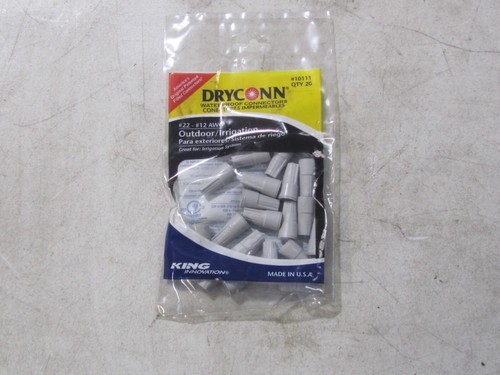 NEW King Dryconn Waterproof Silicone Filled connector 10111 GRAY ...
