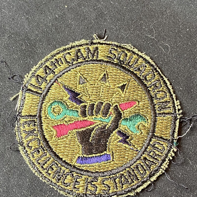 70s Cut 144th Cam Squadron Air Force Patch | eBay