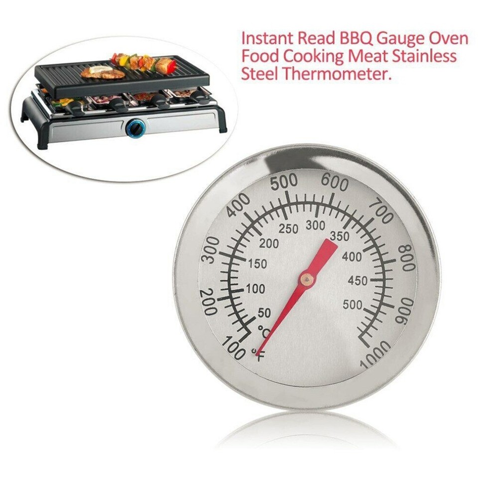 Stainless Steel Oven Thermometer for Accurate Cooking at High ...