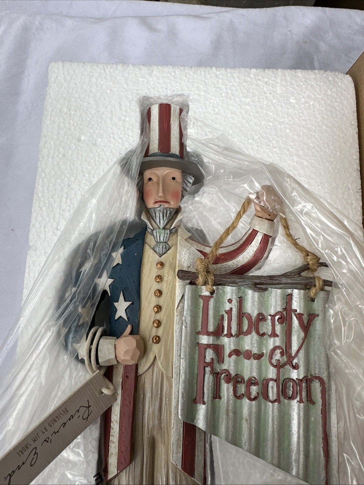 Jim Shore River’s End Liberty, And Freedom Patriotic Figurine. 14 ...