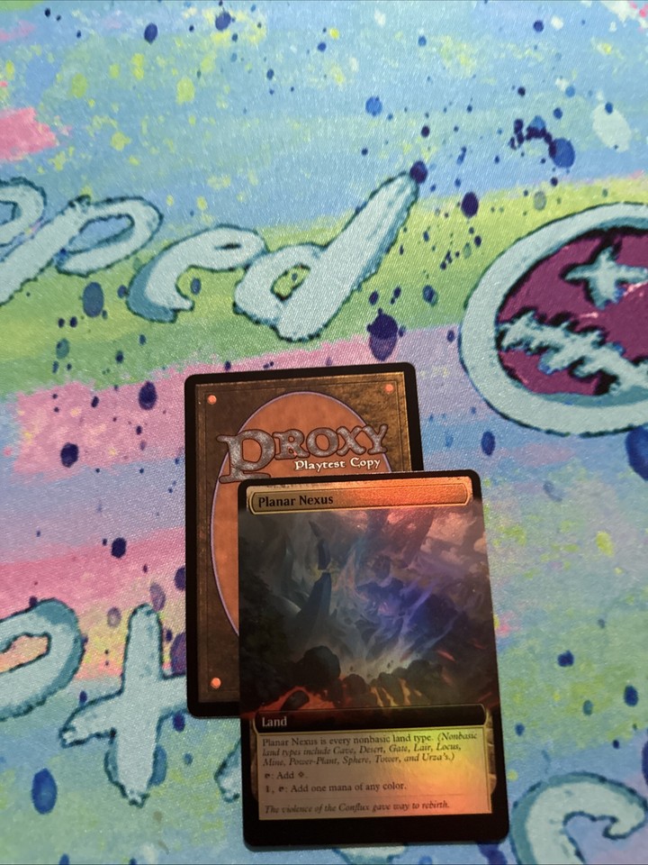 Planar Nexus Extended Art Foil Mtg Play Test Card | eBay