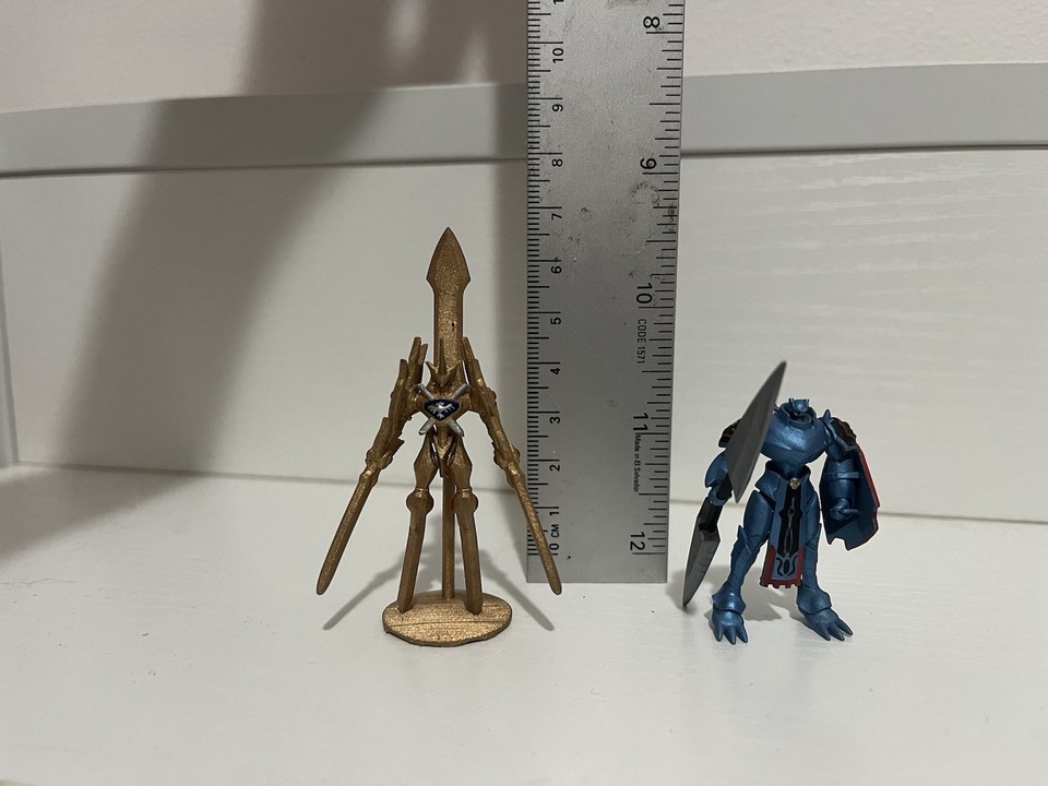 Digimon 3D Print action figure - Craniummon & Durandamon | eBay