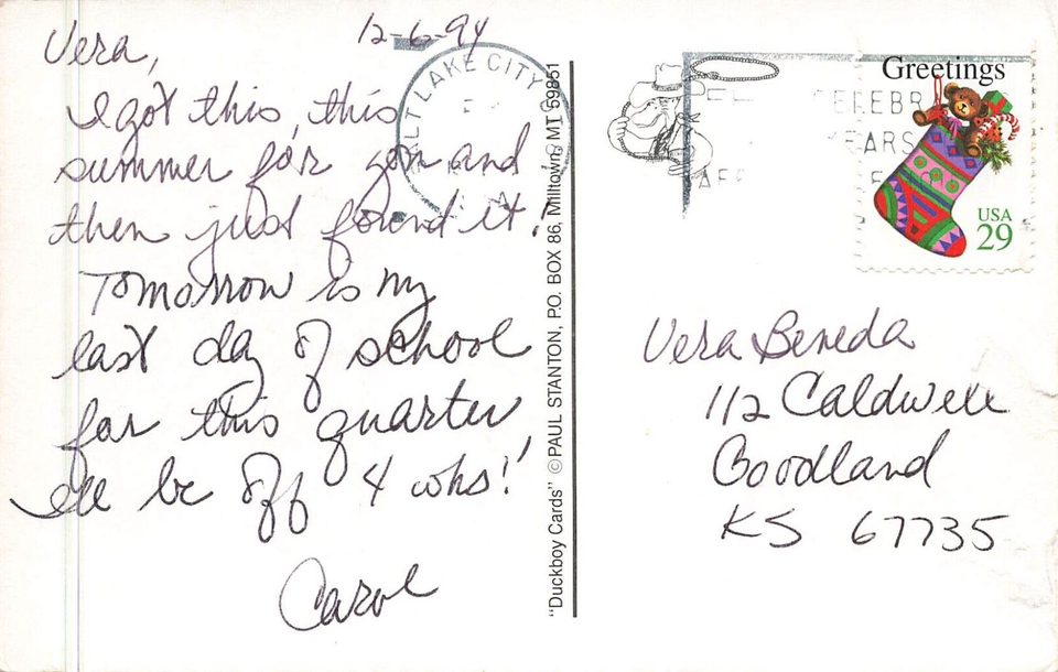 Humor Duckboy Cards Buy a Bear a Beer Day in Colorado Postcard | eBay