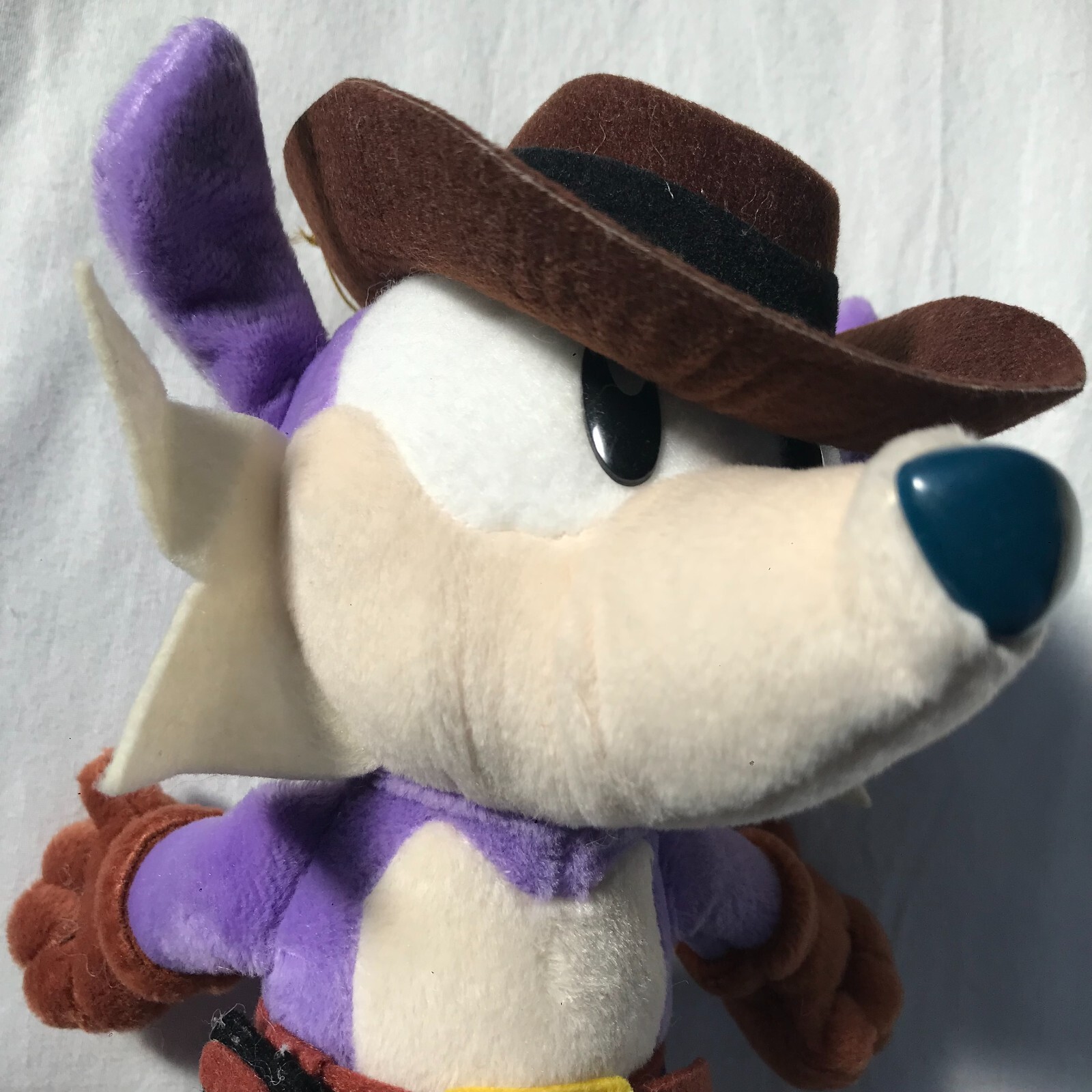 1997 Sonic The Fighters Fang the Sniper Plush doll SEGA Sonic the ...