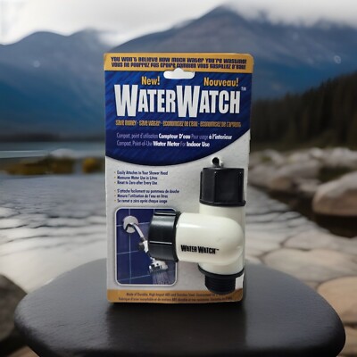 WaterWatch Water Meter - Indoor Bathroom Shower Head See How Much You ...
