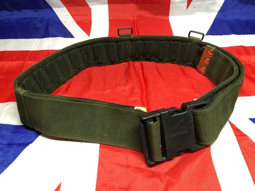 Genuine British Army Olive Green PLCE Webbing Belt GRADE 1 | eBay