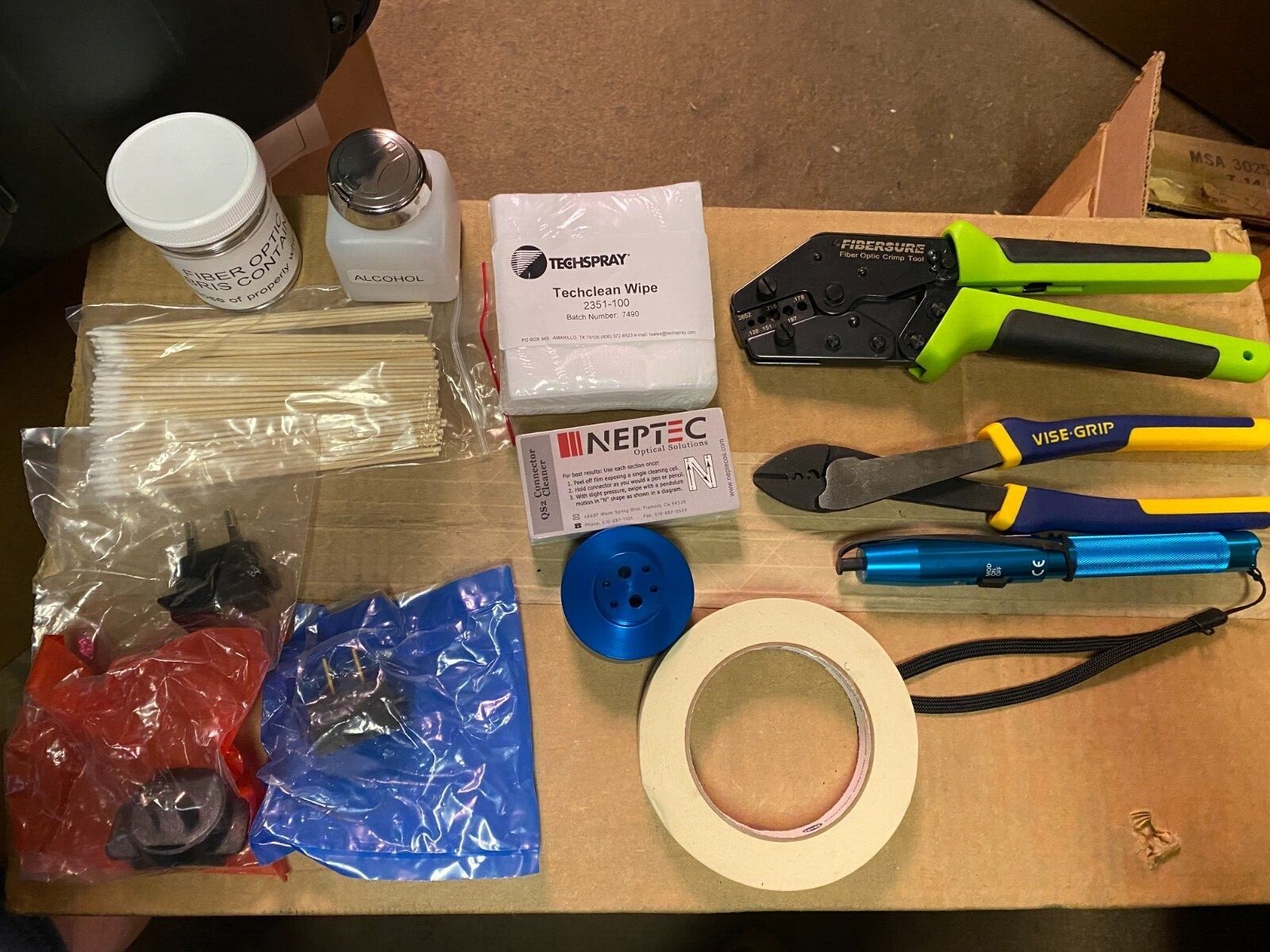 NEW KITCO FIBER OPTICS TOOL KIT NSN # 5180-01-516-7227 | eBay