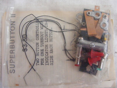 Vintage HO Scale Superbutton ll With Indicator Lights f | eBay