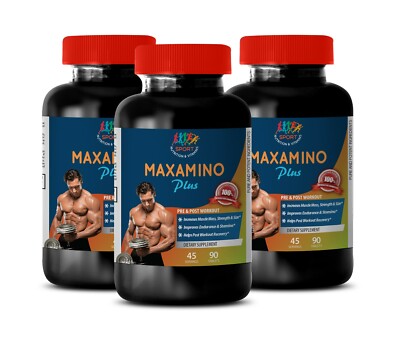 Post Work Out Recovery - Maxamino Plus 1200 SE (3 Bottles, 270 Tablets ...