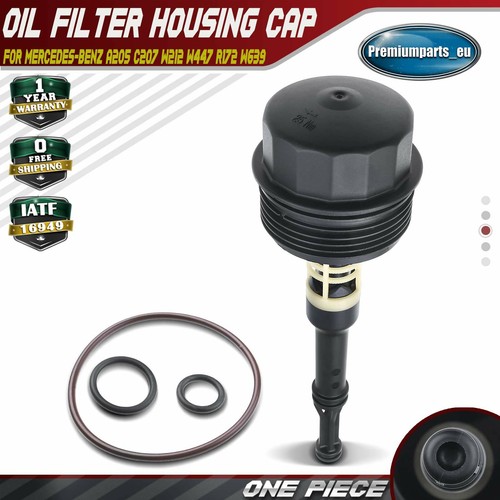 Oil Filter Housing Cap for Mercedes-Benz A205 C207 W212 W447 W639 ...