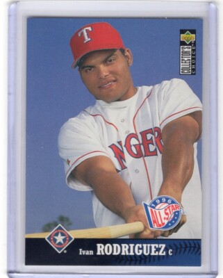 IVAN RODRIGUEZ 1997 Upper Deck Collector's Choice #243 - RANGERS | eBay