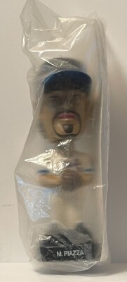 2002 MIKE PIAZZA Post Cereal 3” Mini Bobble Head - Sealed - Mets - HOF ...