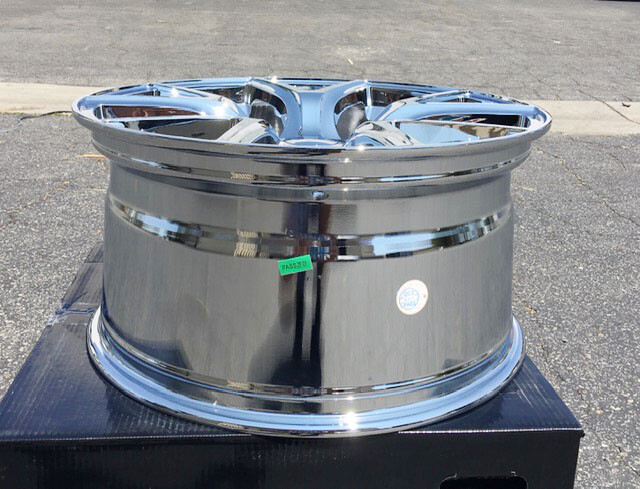 20" FR75 Chrome TrackHawk Replica wheels for Jeep Grand Cherokee SRT8 ...