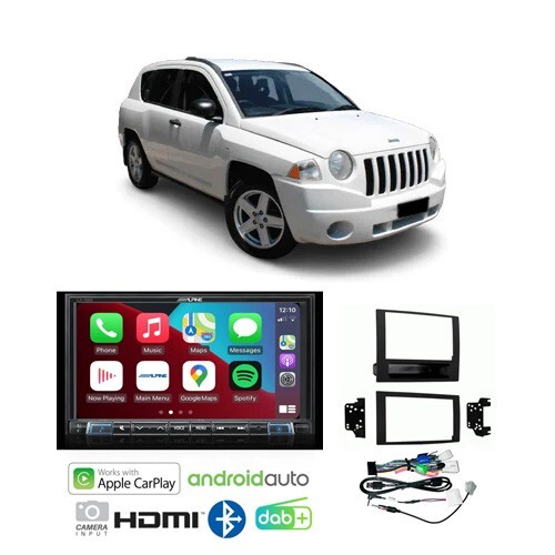 Alpine iLX-702D Stereo Upgrade for Jeep Compass 2007-2009 MK | eBay ...