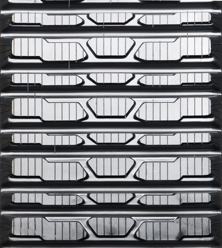 15" TNT Multi Bar Rubber Track 381x100.5x42 CAT 257D 247B3 247 257B3 ...