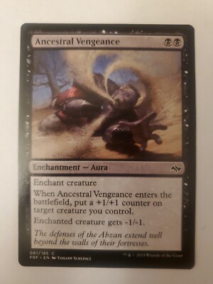 MTG Ancestral Vengeance Fate Reforged 061/185 Regular Common | eBay