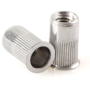 10 x Nietmutter / Mutter Edelstahl V2A / Flach Blindnietmutter M4 M5 M6 ...