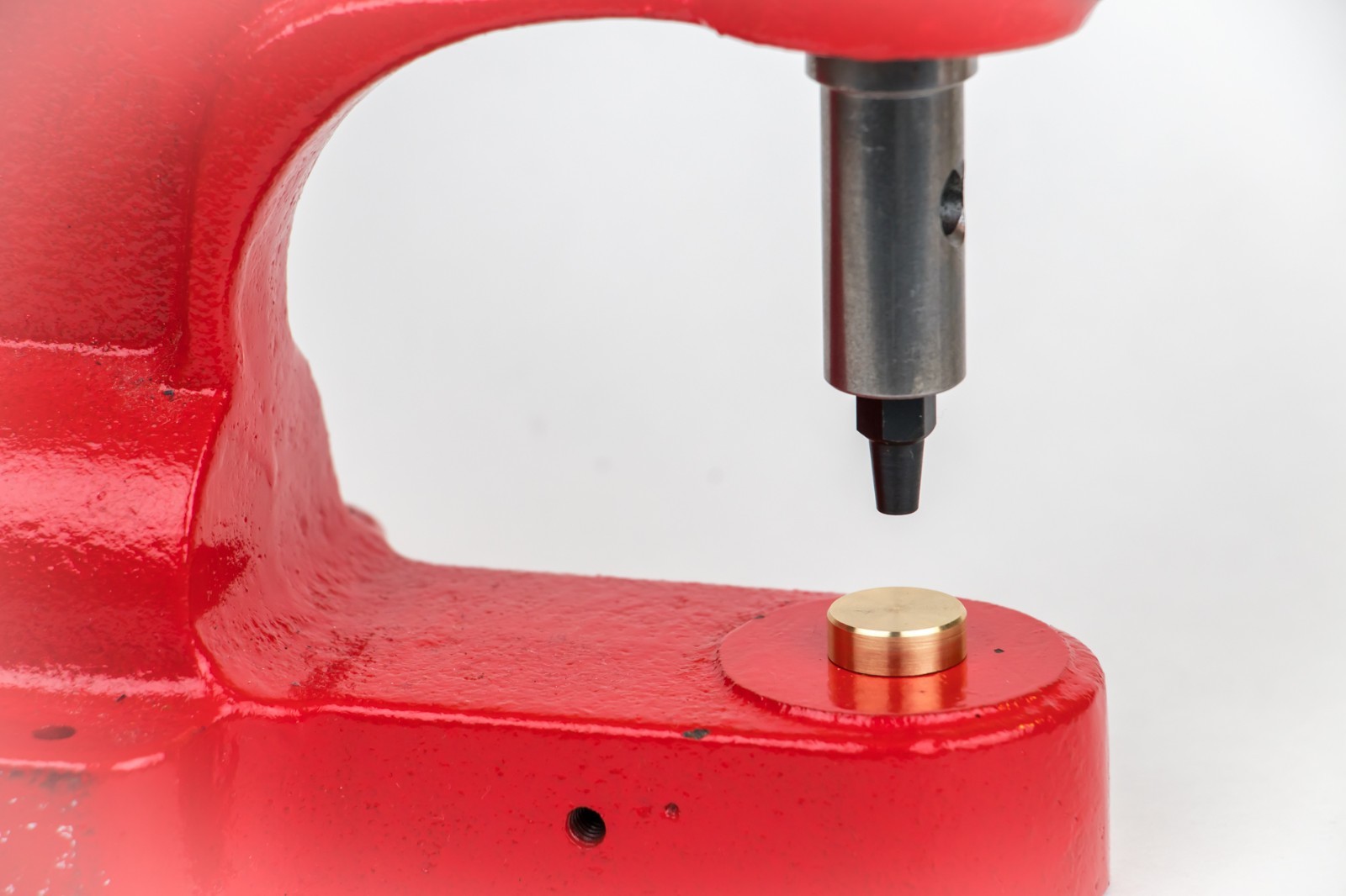 Hand Press Leather Hole Mini Punch Tube Adapter and Anvil for Tandy ...