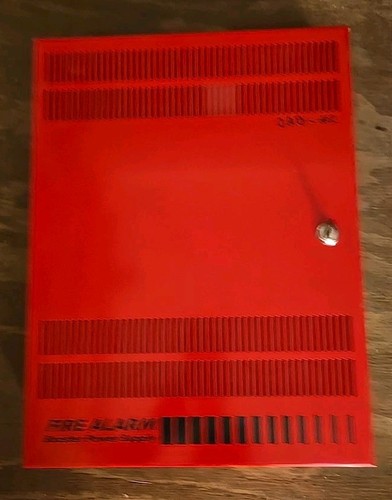 XEdwards EST GE BPS6A 6.5 Amp Fire Alarm Booster Power Supply in ...