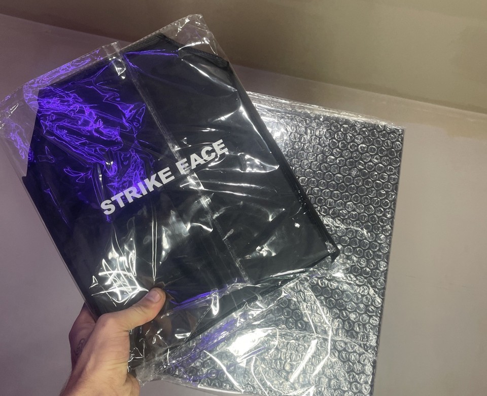 Strike Face Polyethylene 10X12 Front And Back Bullet-proof Soft Plates ...