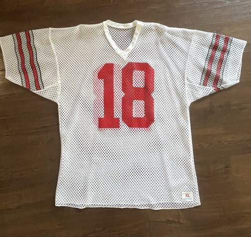 Vintage Fishnet Ohio State Football Champion Jersey 70s/80s | eBay