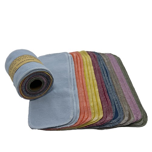 Reusable Towels 24 Count Roll,Washable Absorbent Cotton Cloth Paper ...