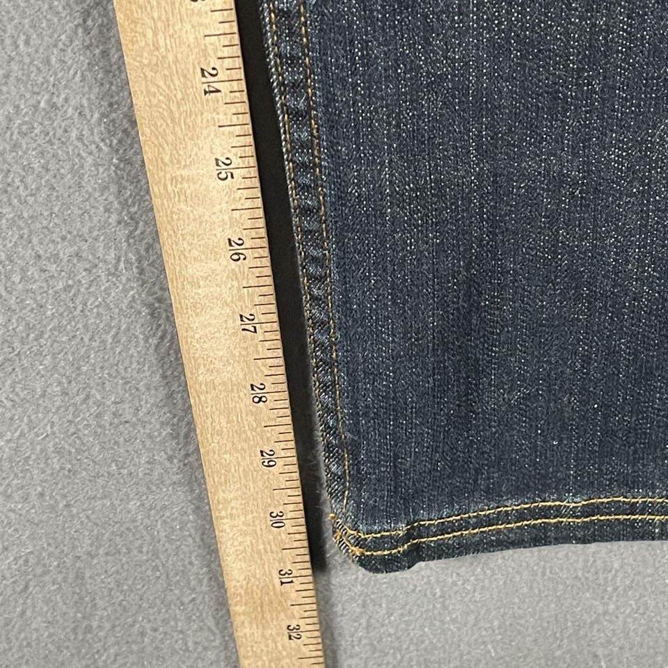 LRG Jeans Mens 20 Dark Indigo Treehugger Slim Fit Straight Leg Denim LR ...