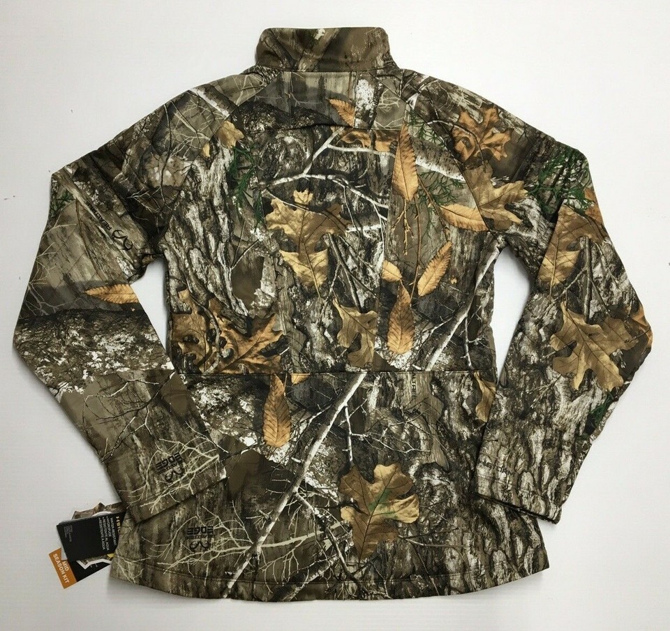 Under Armour Realtree Edge Storm Hunting Shooting Mountain Jacket Mid ...