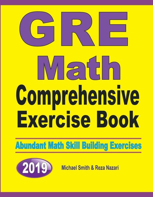 Gre Math Comprehensive Exercise Book von Michael Smith (2019 ...